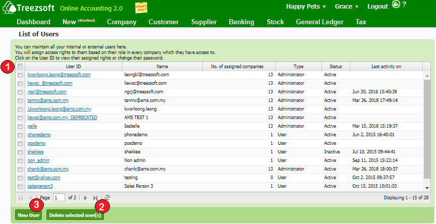 user - How to manage my account's user? - Setup users (1/3) - TreezSoft ...