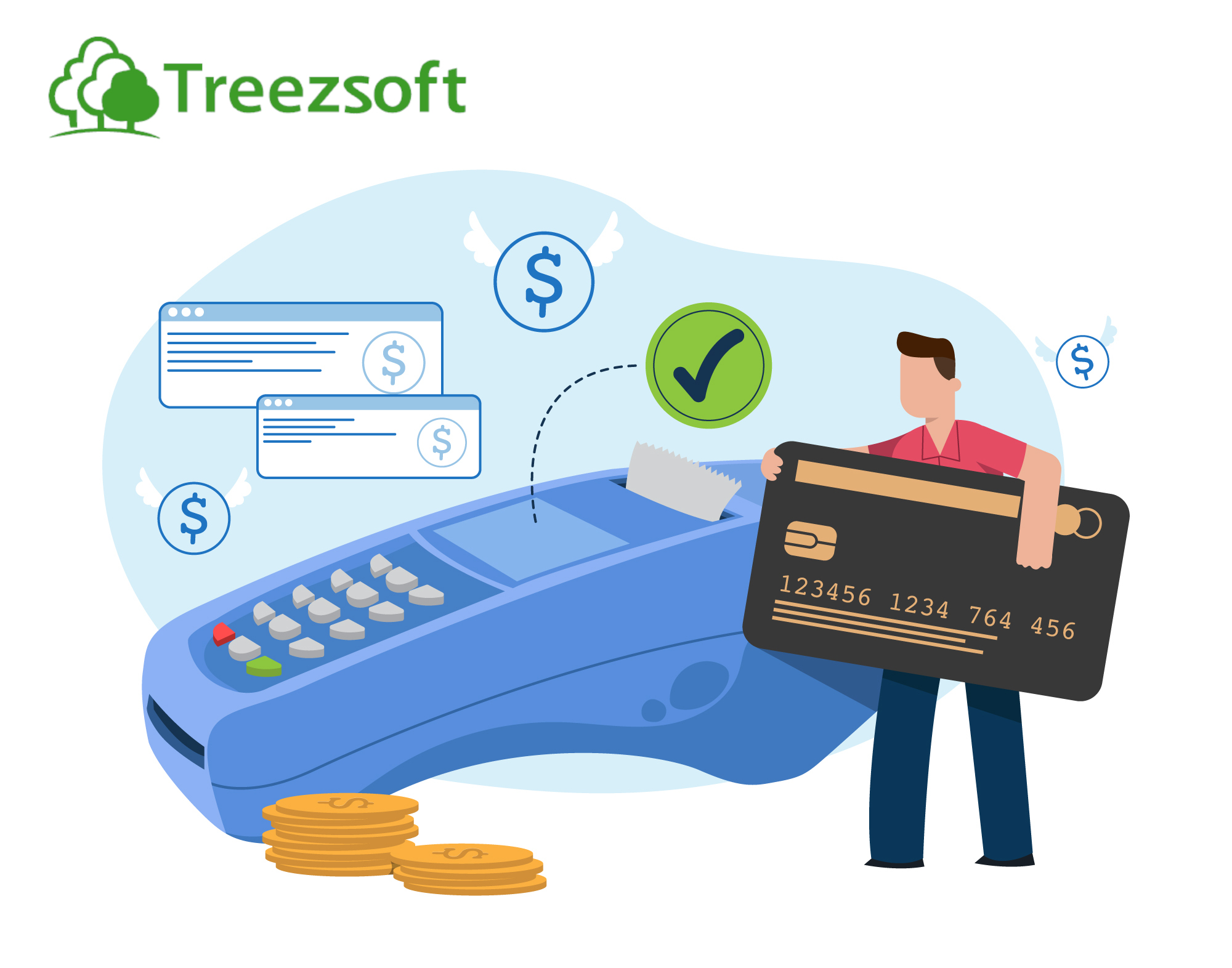 POS - How to record credit card transaction charges deducted by banks ...