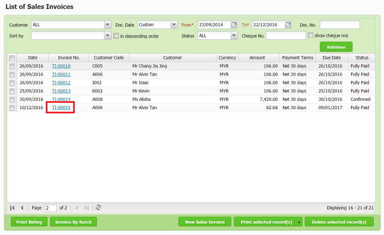 full tax invoice - How to convert POS receipt to full tax invoice ...